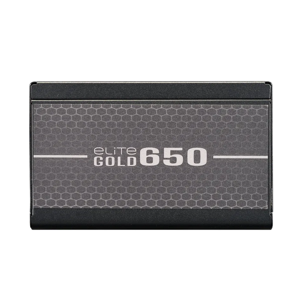 Cooler Master Elite Gold 650W 80+ Gold ATX 3.1 Fully Modular Power ...