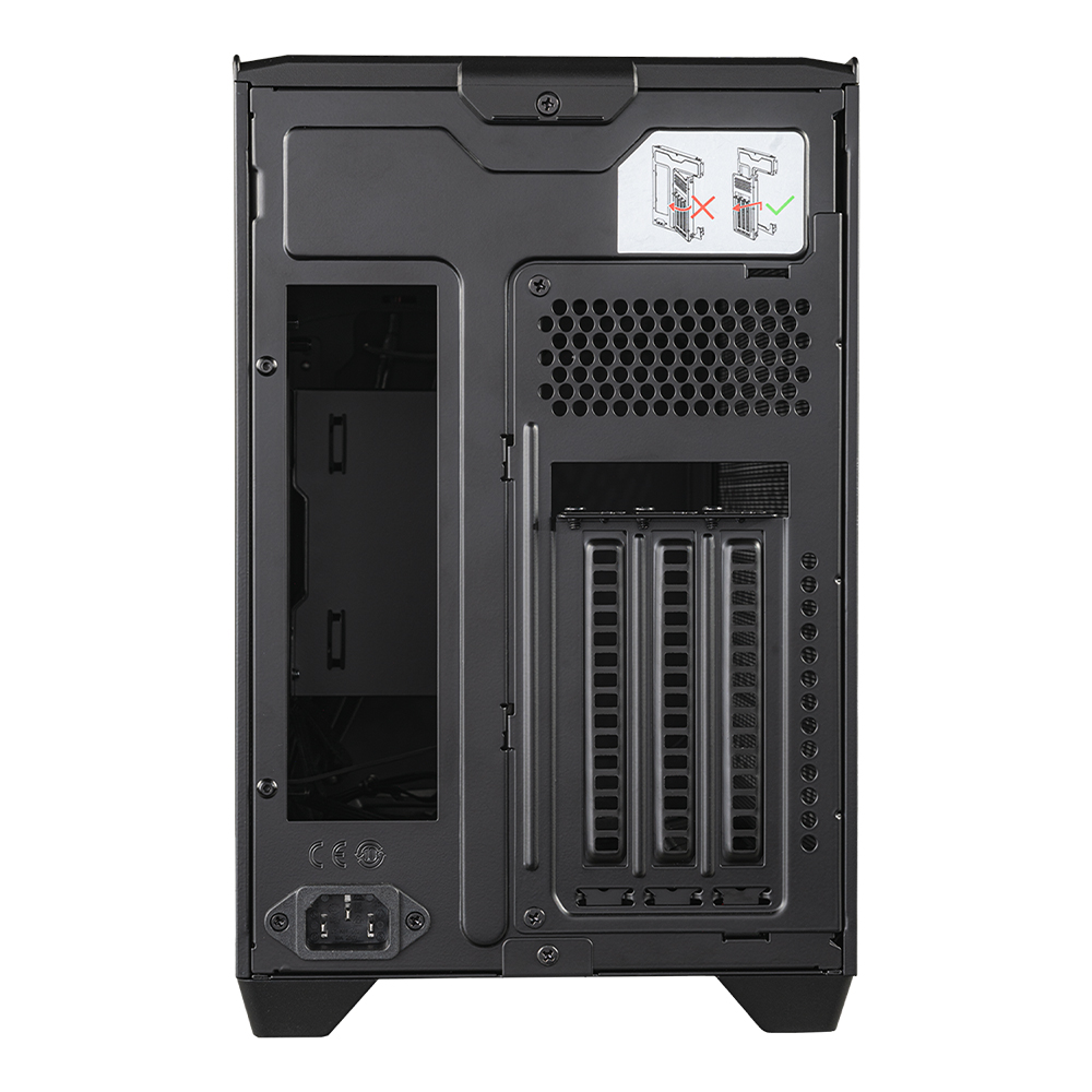 Cooler Master MasterBox NR200P V2 Tempered Glass & Mesh Mini-ITX Case ...