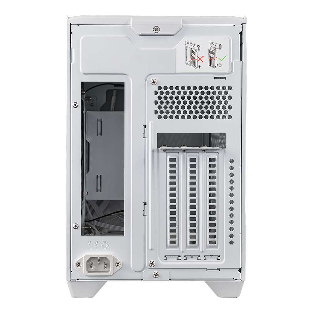 Cooler Master MasterBox NR200P V2 Tempered Glass & Mesh Mini-ITX Case ...