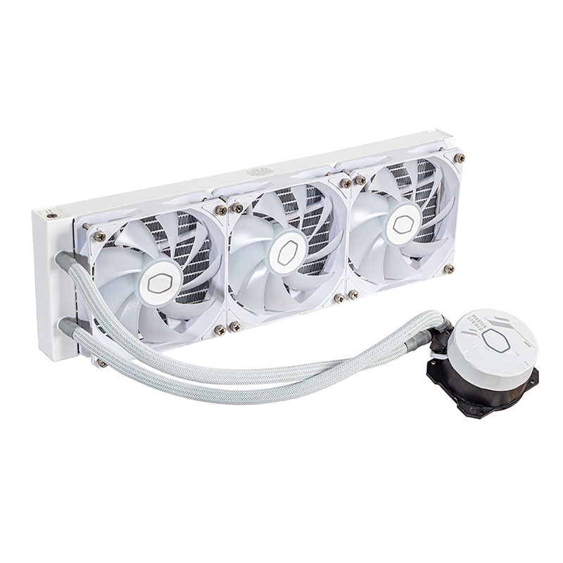 Cooler Master MasterLiquid 360L Core ARGB CPU Liquid Cooler - White ...