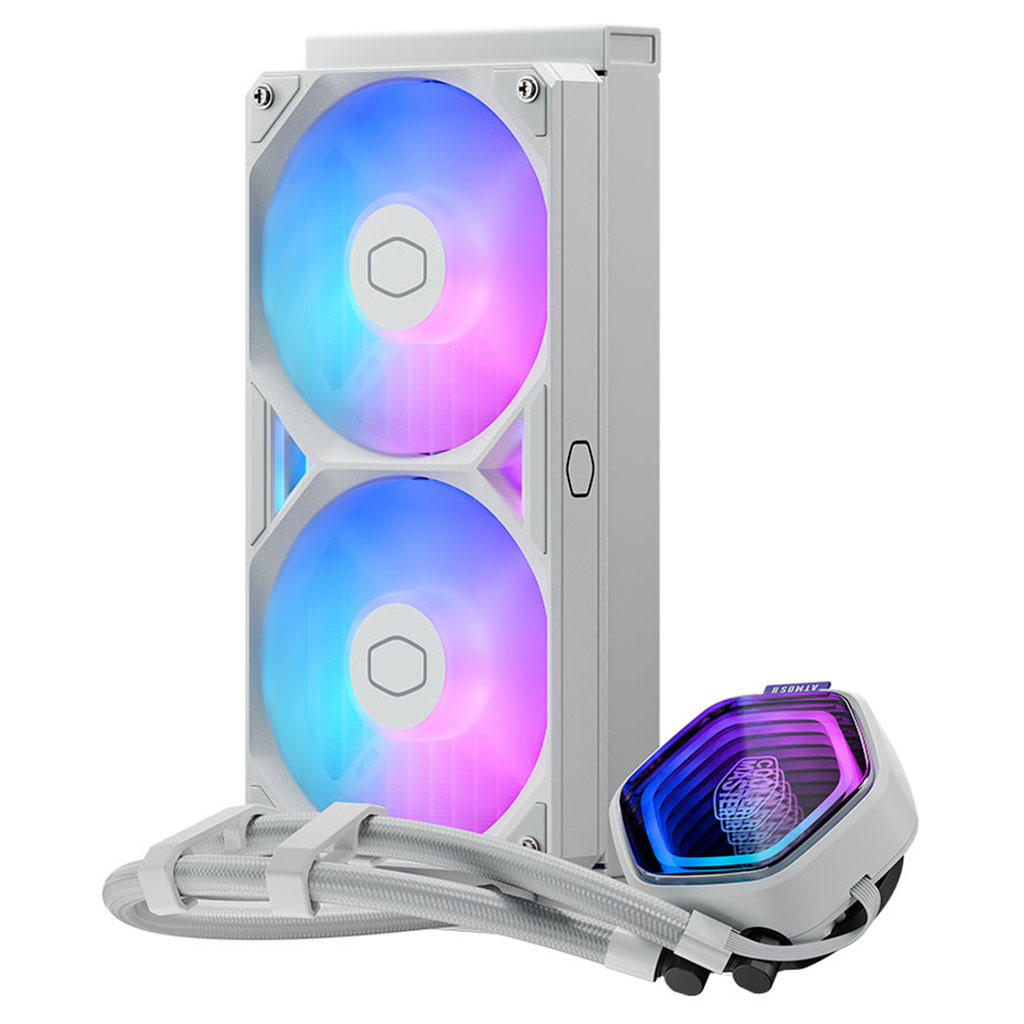 Cooler Master MasterLiquid Atmos II 240mm ARGB AIO Liquid CPU Cooler ...