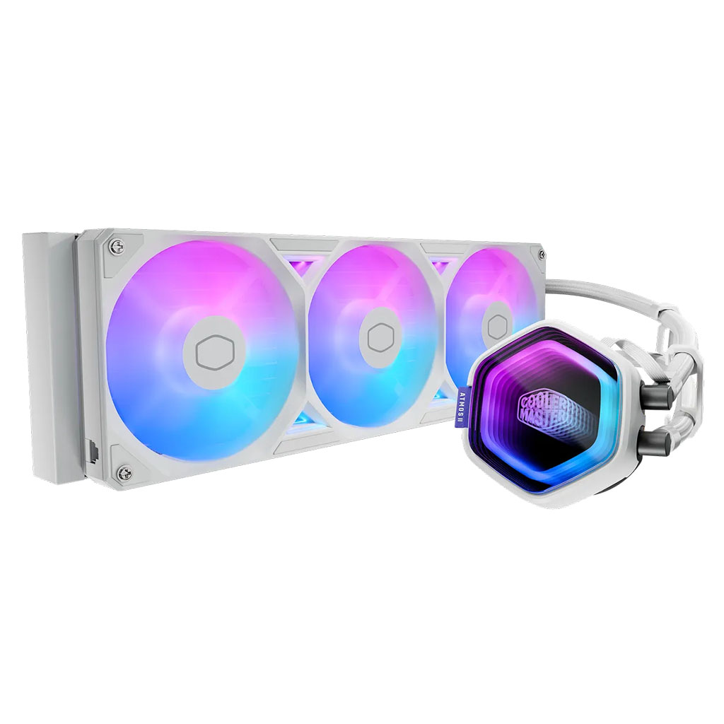 Cooler Master MasterLiquid Atmos II 360mm ARGB AIO Liquid CPU Cooler ...