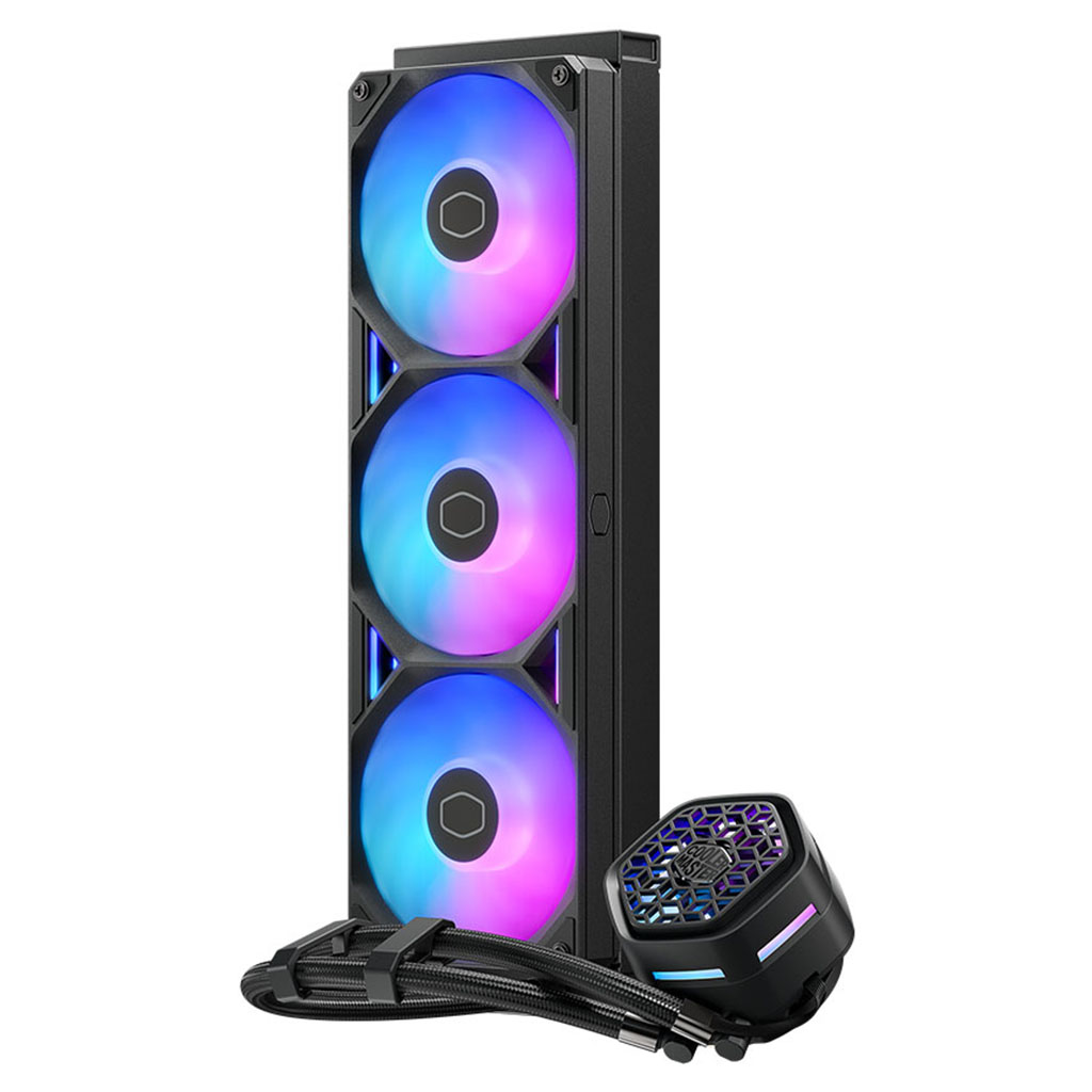 Cooler Master MasterLiquid Atmos II VRM FAN 360mm ARGB AIO Liquid CPU ...