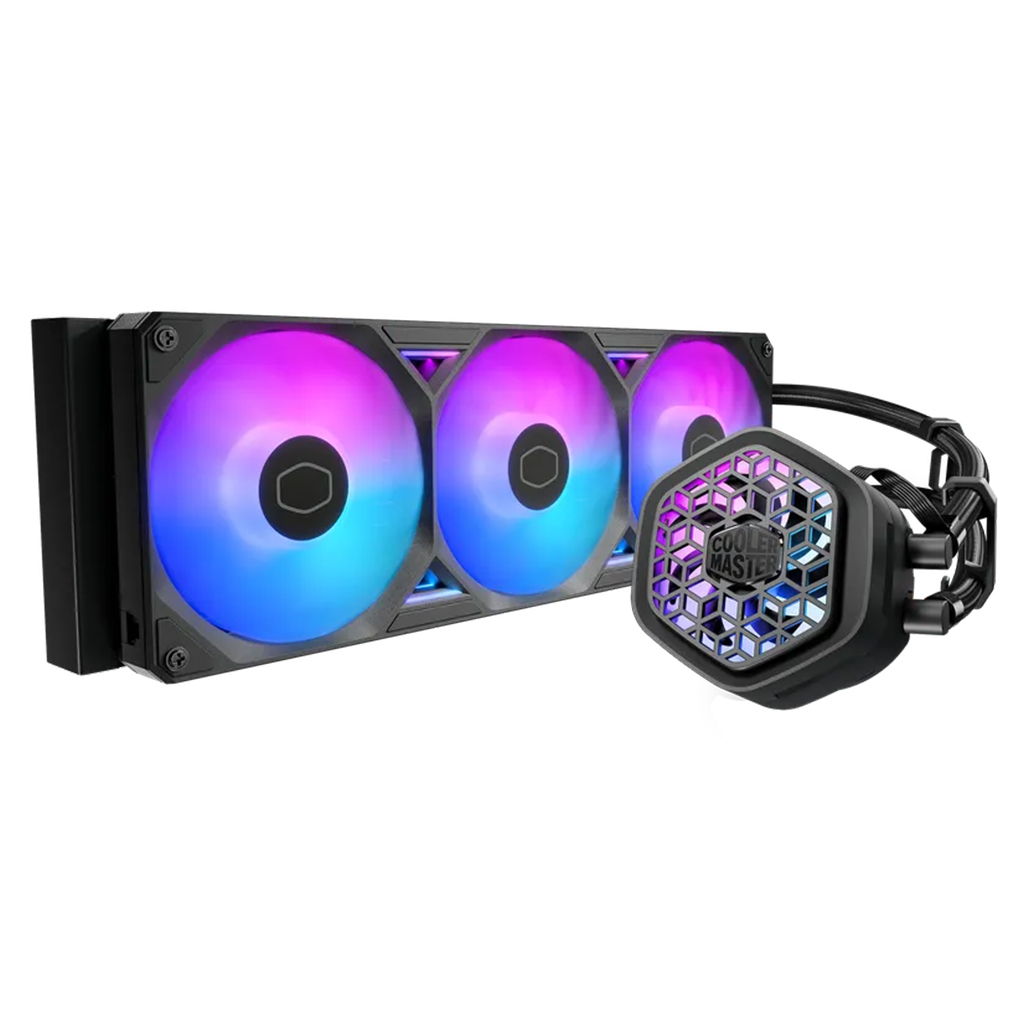 Cooler Master MasterLiquid Atmos II VRM FAN 360mm ARGB AIO Liquid CPU ...