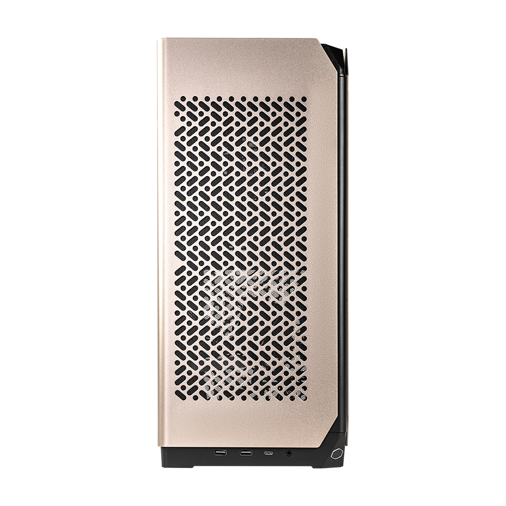 Cooler Master Ncore 100 MAX ITX Case w/ PSU and AIO CPU Cooler - Bronze ...