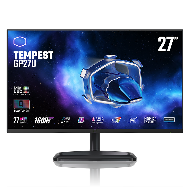 Cooler Master Tempest GP27 27" 160Hz 4K UHD 1ms FreeSync Mini-LED IPS ...