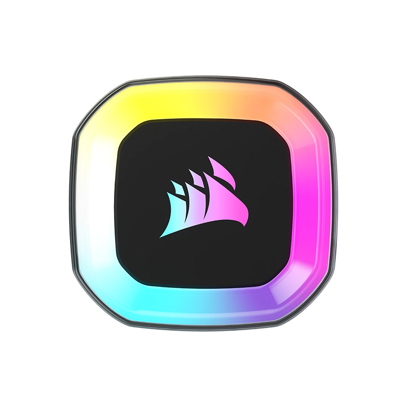 Corsair H100 240mm RGB AIO Liquid CPU Cooler - CW-9060053-WW | Mwave