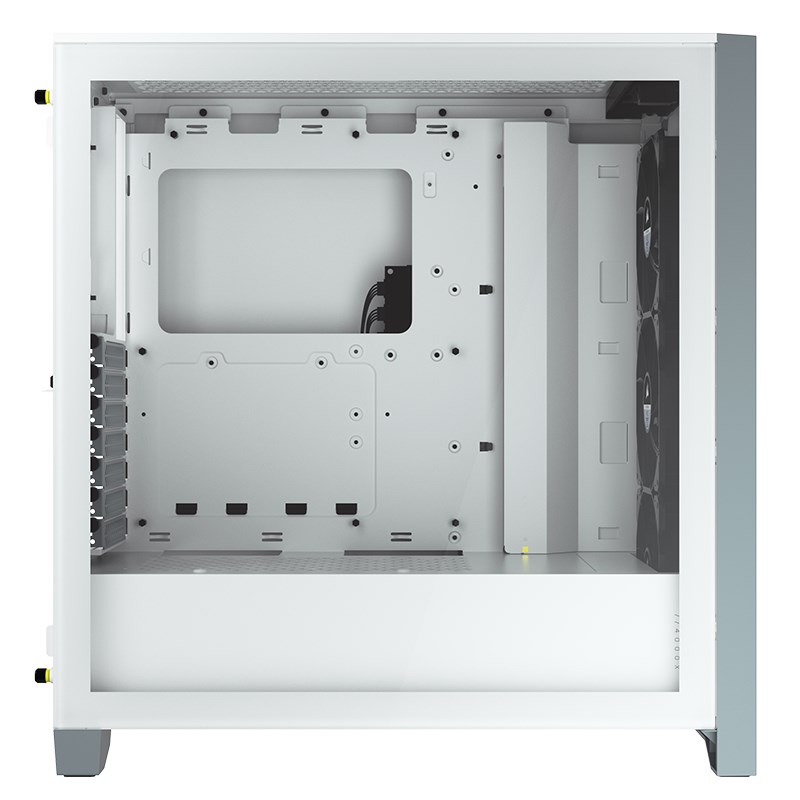 Corsair iCUE 4000X RGB Tempered Glass Mid-Tower ATX - White - CC ...