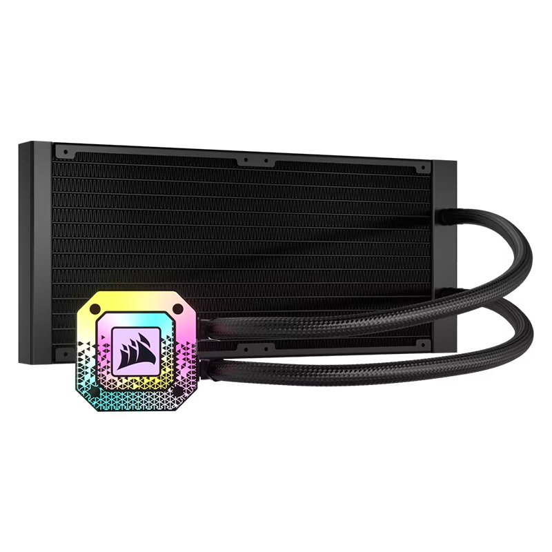Corsair iCUE H115i ELITE CAPELLIX XT 280mm Liquid CPU Cooler - Black ...