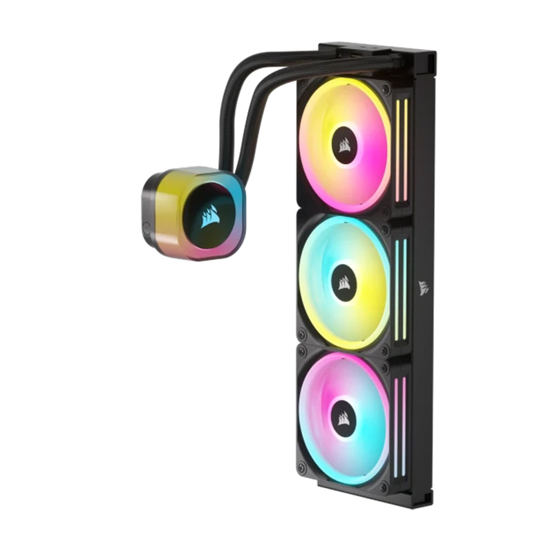 Corsair iCUE Link H150i RGB 360mm AIO Liquid CPU Cooler - Black - CW ...