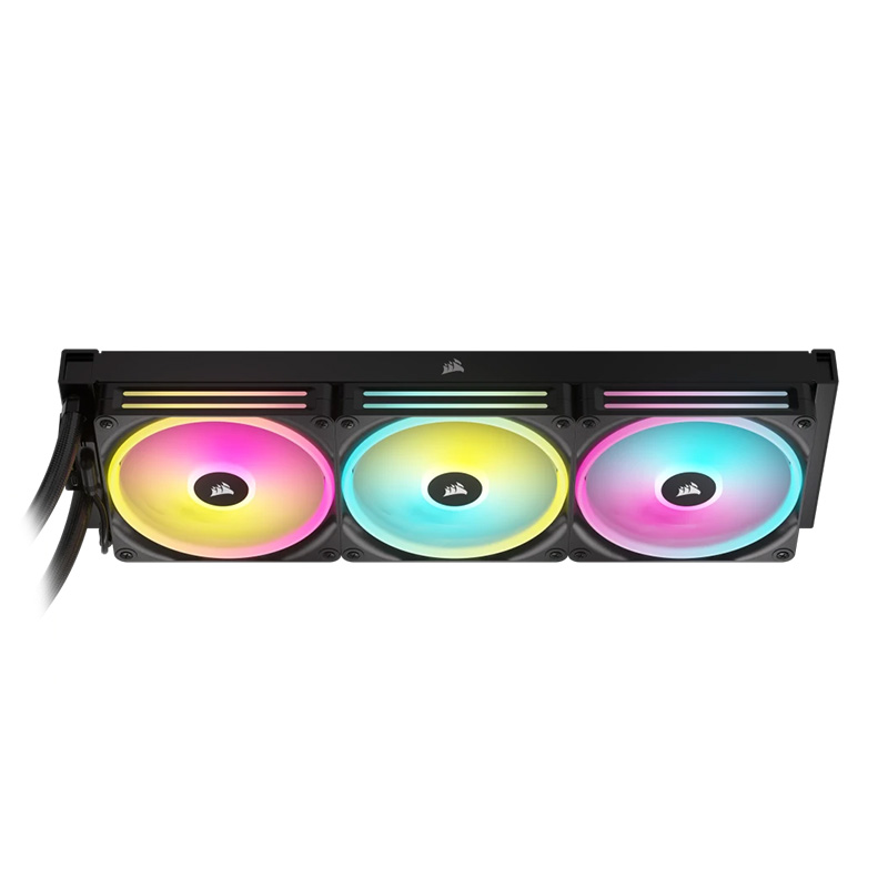 Corsair iCUE Link H170i RGB 420mm AIO Liquid CPU Cooler - Black - CW ...