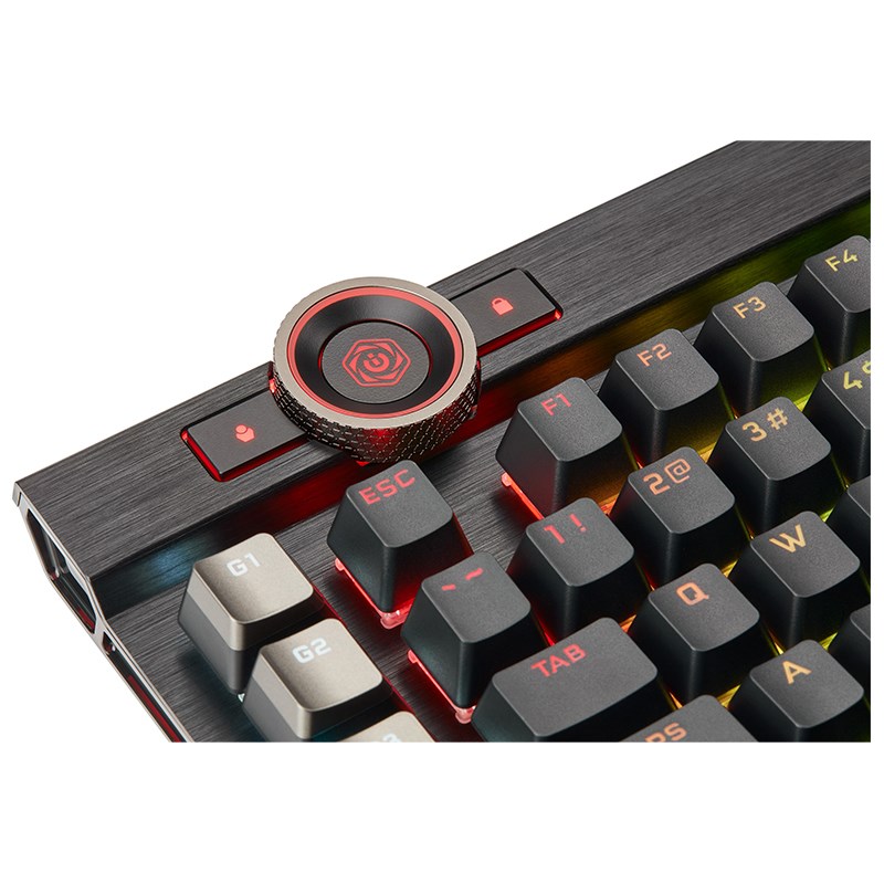 Corsair K100 RGB Optical Mechanical Gaming Keyboard - OPX Switches - CH ...