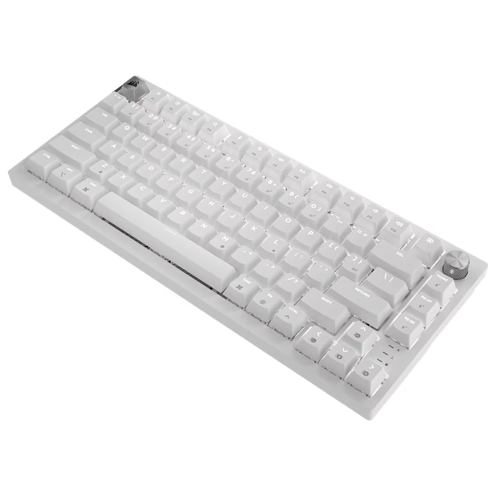Corsair K65 PLUS WIRELESS 75% RGB Mechanical Gaming Keyboard - Frost ...