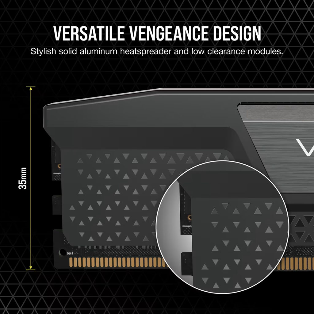 Corsair Vengeance 64GB (2x32GB) DDR5 6000MHz CL40 Desktop Memory ...