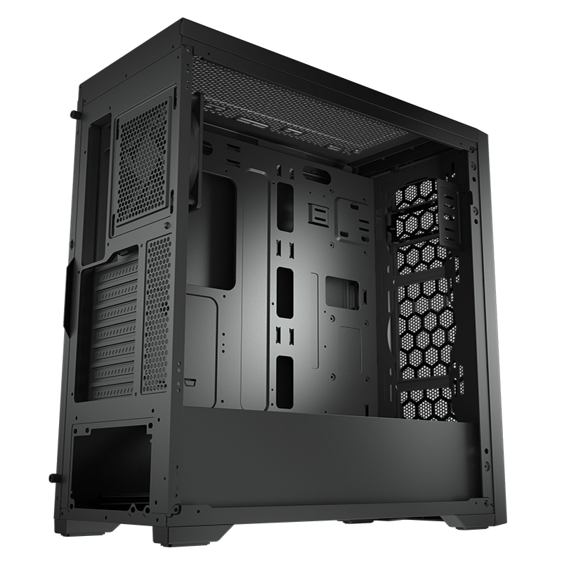 Cougar MX330-G PRO Mesh Tempered Glass ATX Mid-Tower Case with Powerful ...