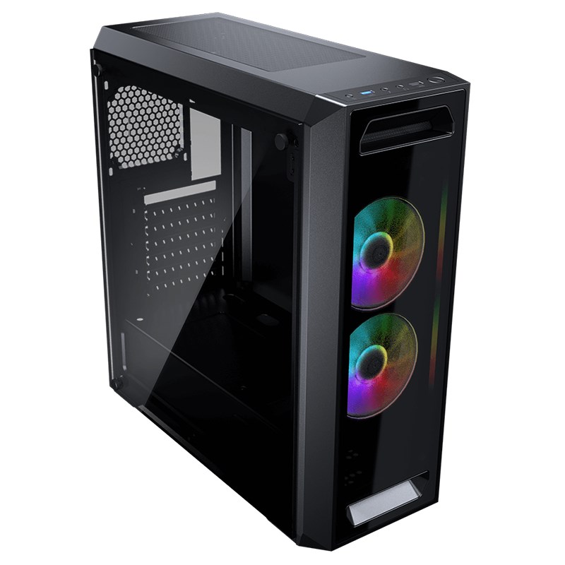 Cougar MX350 RGB Tempered Glass Mid-Tower ATX Case - MX350 RGB | Mwave