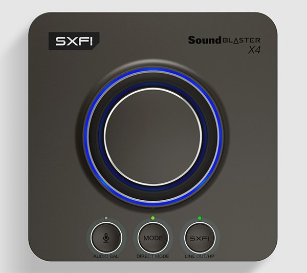Creative Sound Blaster X4 Hi-Res 7.1 USB DAC and Amp (PC/Mac ...