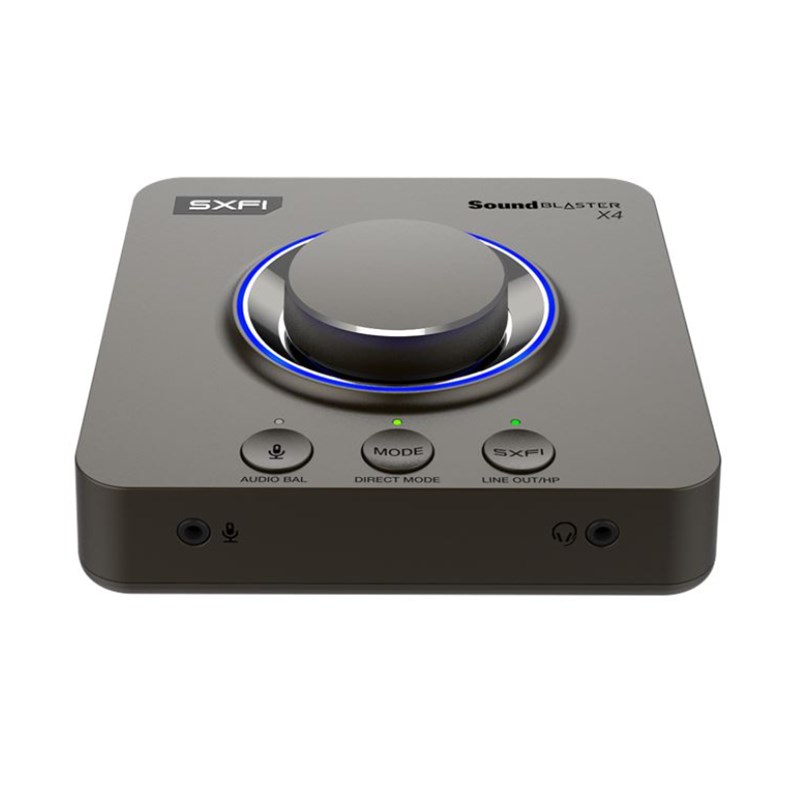 Creative Sound Blaster X4 Hi-Res 7.1 USB DAC and Amp (PC/Mac ...