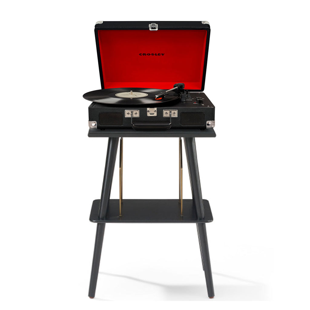 Crosley Cruiser Bluetooth Portable Turntable - Black + Crosley ...