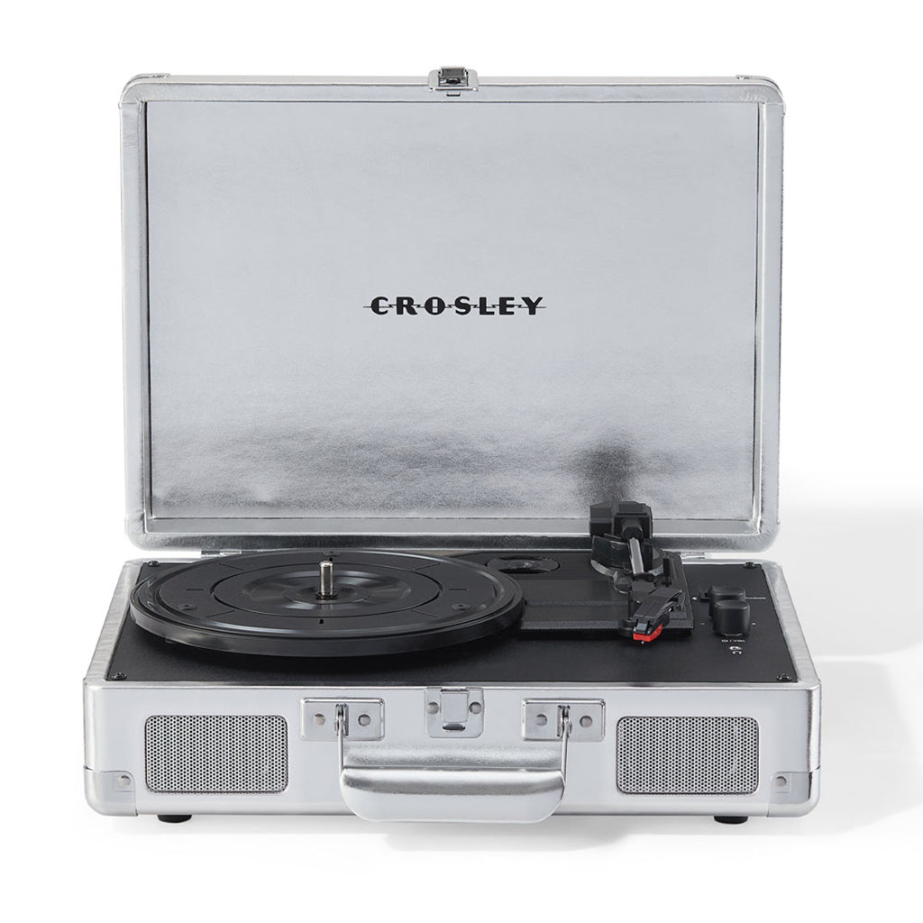 Crosley Cruiser Bluetooth Portable Turntable - Silver - CRIW8005F-SI4 ...