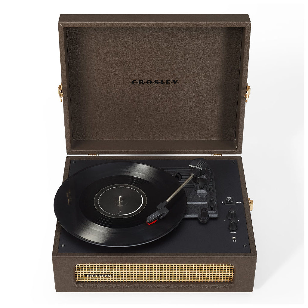 Crosley Voyager Bluetooth Portable Turntable - Cocoa - CRIW8017B-CO4 ...