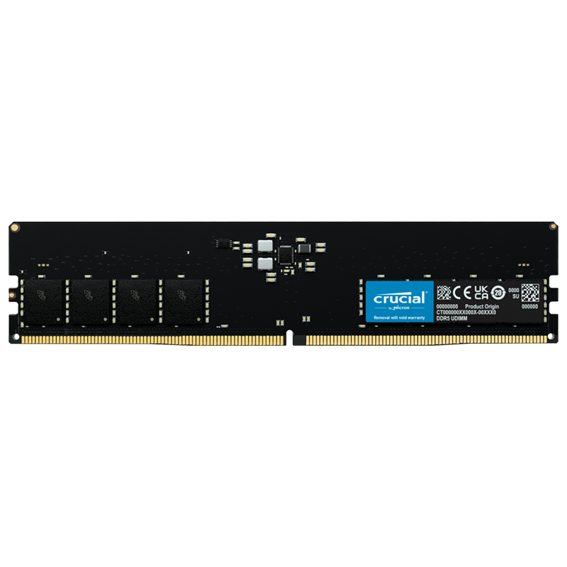 Crucial 64GB (1x 64GB) DDR5 5600MHz Desktop Memory - CT64G56C46U5 | Mwave
