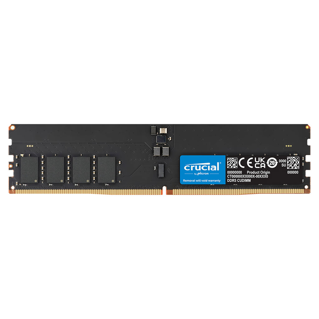 Crucial 16GB (1x 16GB) DDR5 6400Mhz CUDIMM Desktop Memory ...