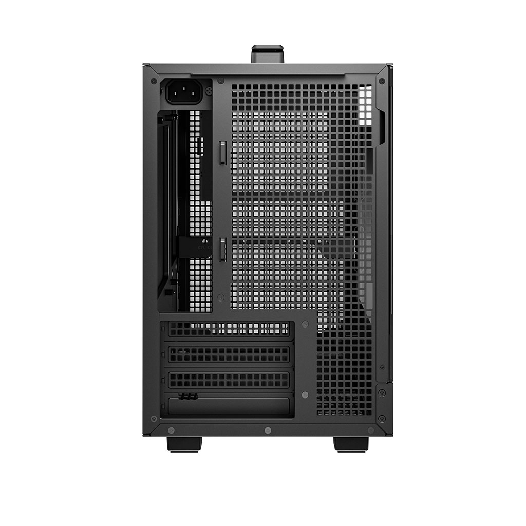 DeepCool CH160 PLUS Portable Micro-ATX Compact PC Case - Black - R ...