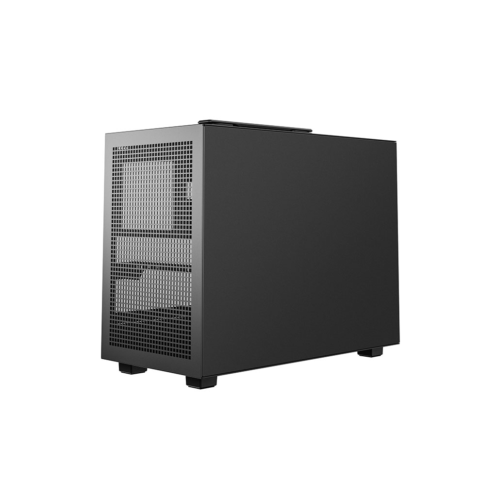 DeepCool CH160 PLUS Portable Micro-ATX Compact PC Case - Black - R-CH160-BKNGM0-G | Mwave
