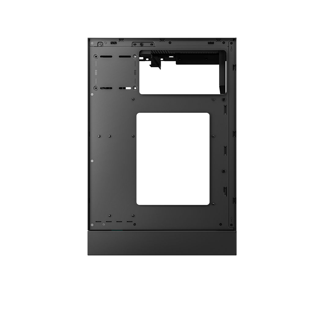 DeepCool CH170 PLUS Vertical Micro-ATX Compact PC Case - Black - R-CH170-BKNGM0-G | Mwave