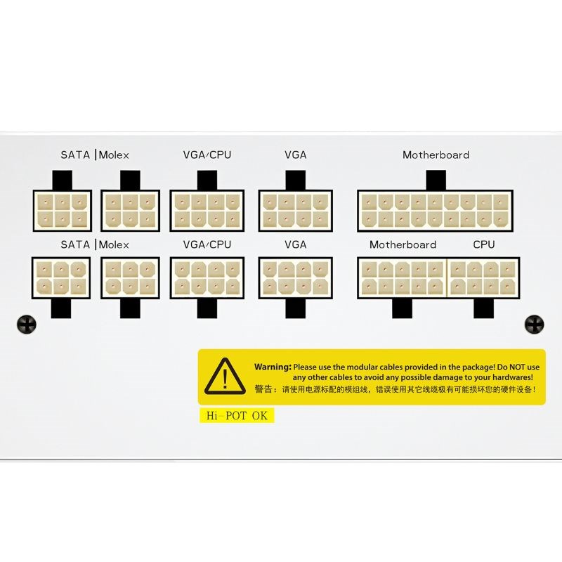 Deepcool DQ750-M-V2L 750W 80 PLUS Gold Fully Modular Power Supply ...