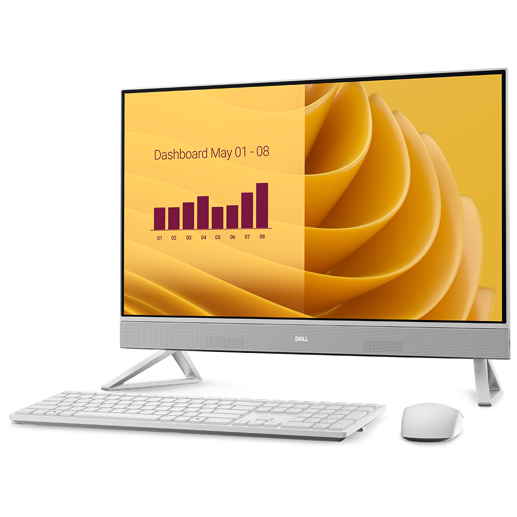 Dell 27 AIO 27" FHD Touch All-in-One Desktop PC Core 7-150U 16GB 1TB ...