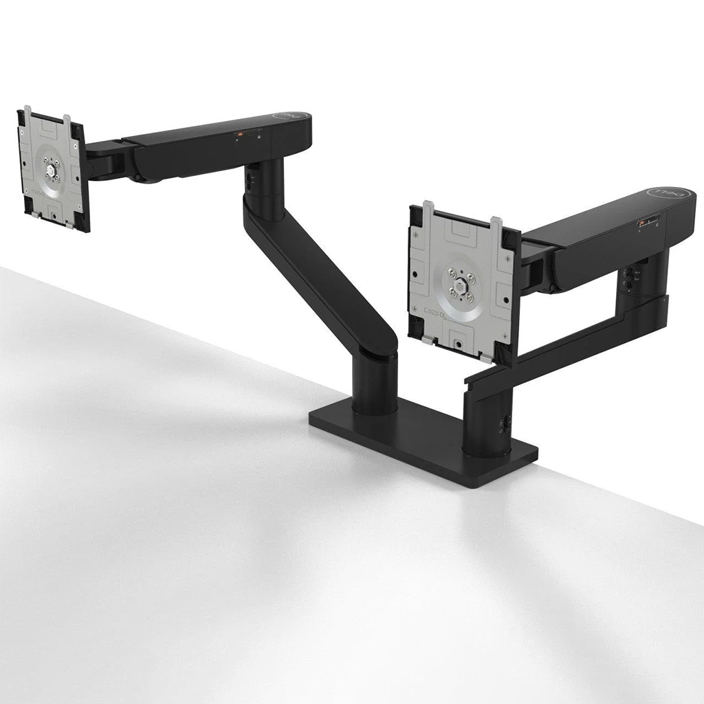 Dell Desk-Mounted Dual Monitor Arm - 19"~27" - 482-BBDL | Mwave
