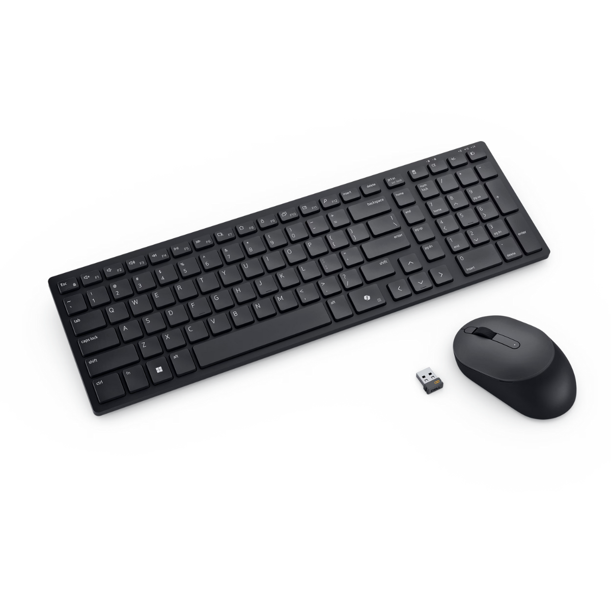 Dell KM555 Pro Wireless Compact Silent Keyboard and Mouse - Black - 580 ...