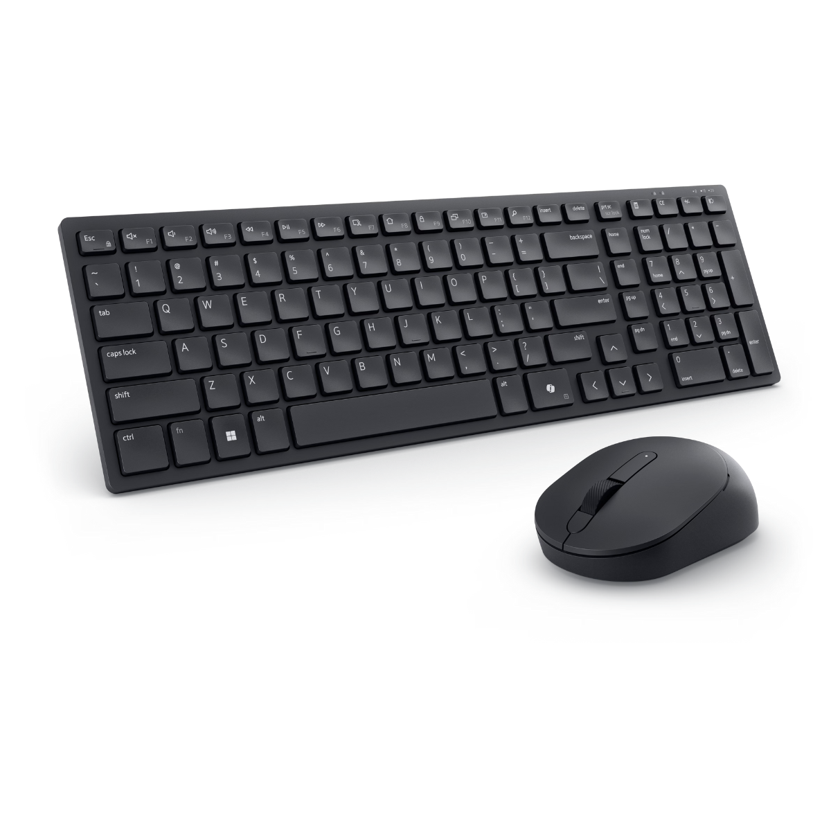 Dell KM555 Pro Wireless Compact Silent Keyboard and Mouse - Black - 580 ...