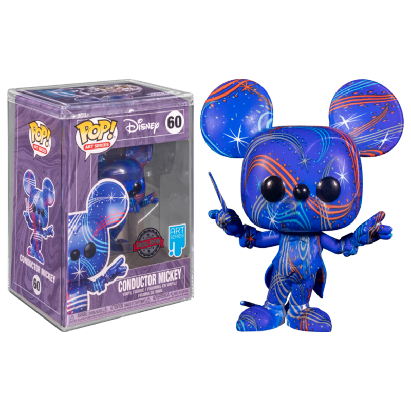 Disney - Conductor Mickey Red & Blue Artist Series Pop! Vinyl w/ Pop ...