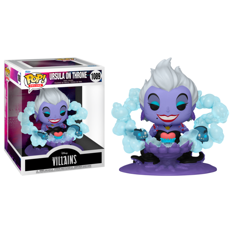 Disney Villains The Little Mermaid Ursula on Throne Deluxe Pop Vinyl FUN50271 Mwave