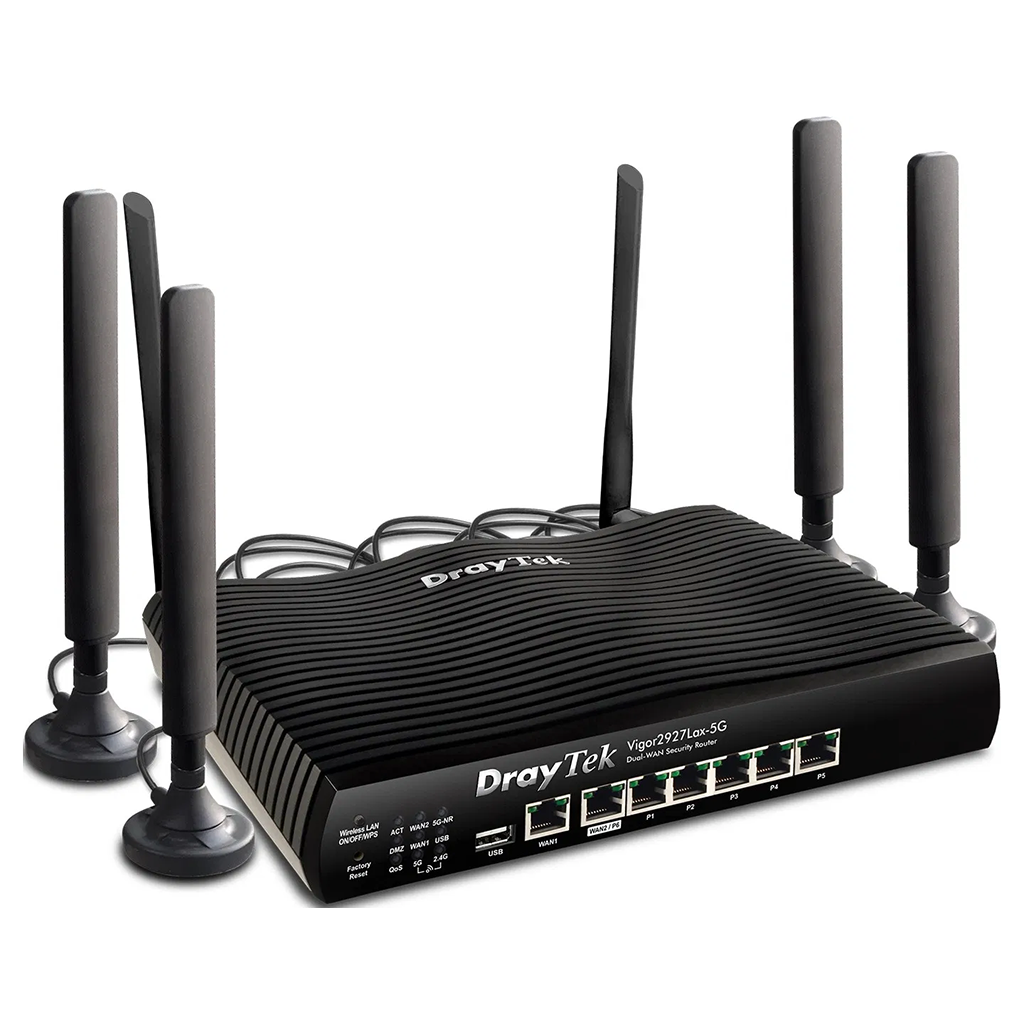 DrayTek Vigor2927Lax AX3000 5G Wi-Fi 6 Router - DV2927Lax5G | Mwave
