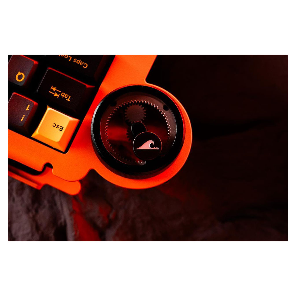 Dry Studio Ice Ring 63 RT HE Magnetic Starburst Orange Wired Gaming Keyboard - TTC King of ...