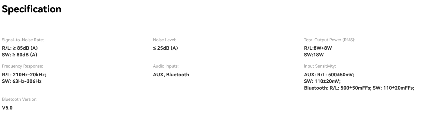 Edifier M201BT Multimedia Computer Speaker System - Black - M201BT | Mwave