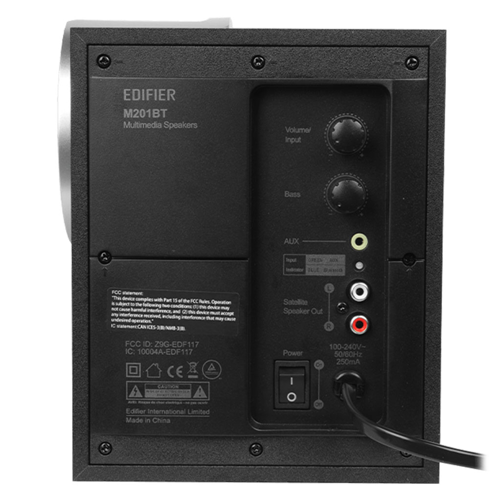 Edifier M201BT Multimedia Computer Speaker System - Black - M201BT | Mwave