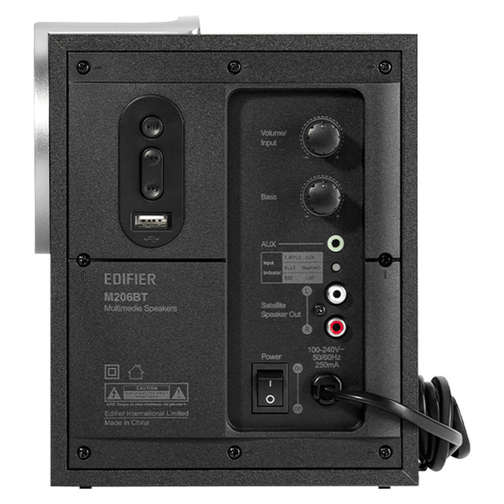 Edifier M206BT Bluetooth Multimedia Speaker - Black - M206BT | Mwave