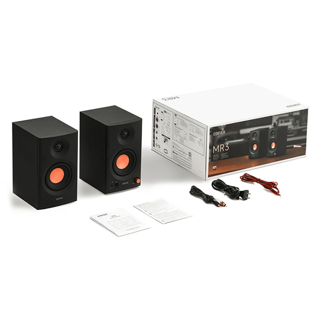 Edifier MR3 Studio Monitor Speaker - Black - MR3-BLACK | Mwave
