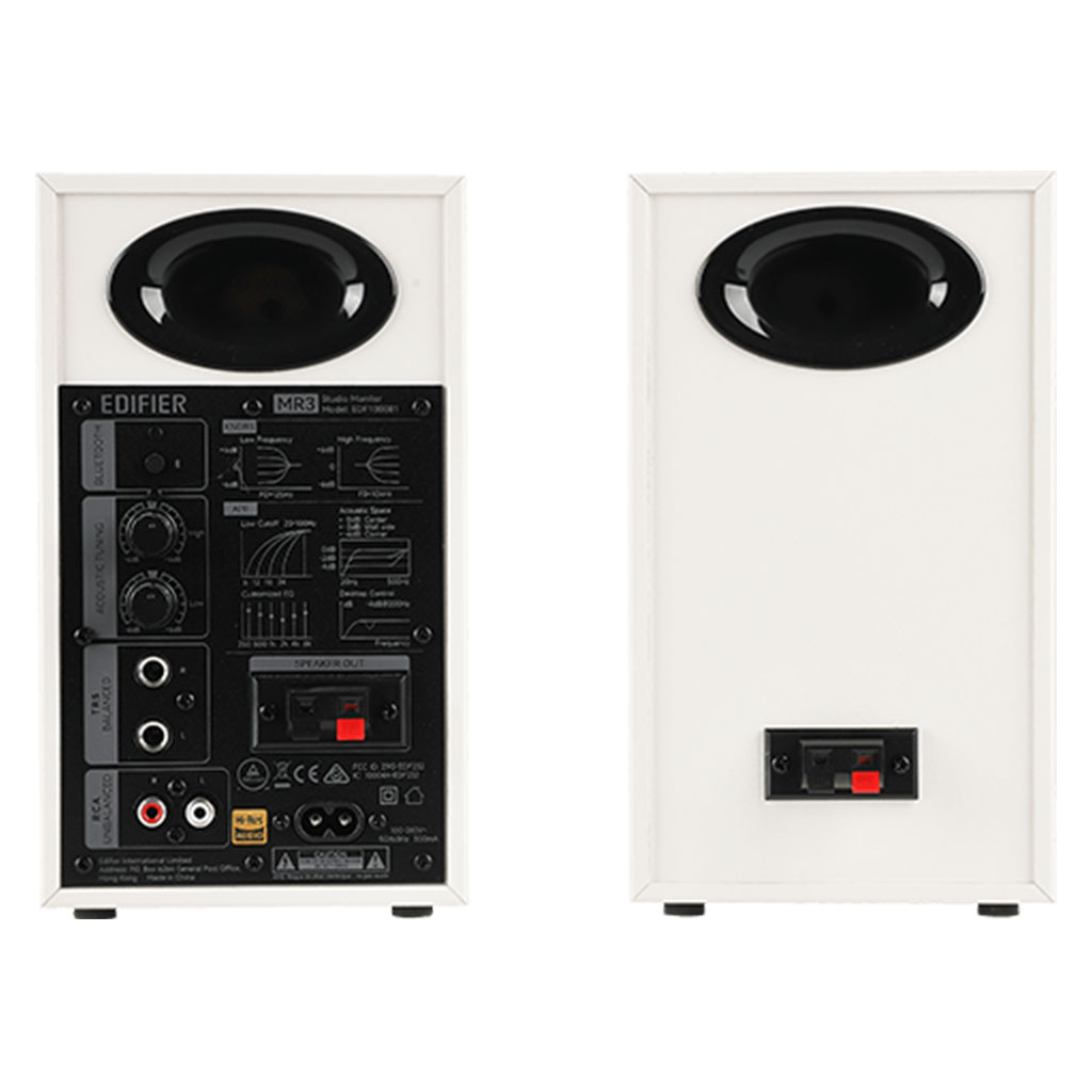 Edifier MR3 Studio Monitor Speaker - White - MR3-WHITE | Mwave