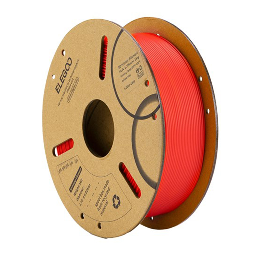 Elegoo Filament Roll PLA - Red (1.75mm, 1KG) - TL6403 | Mwave