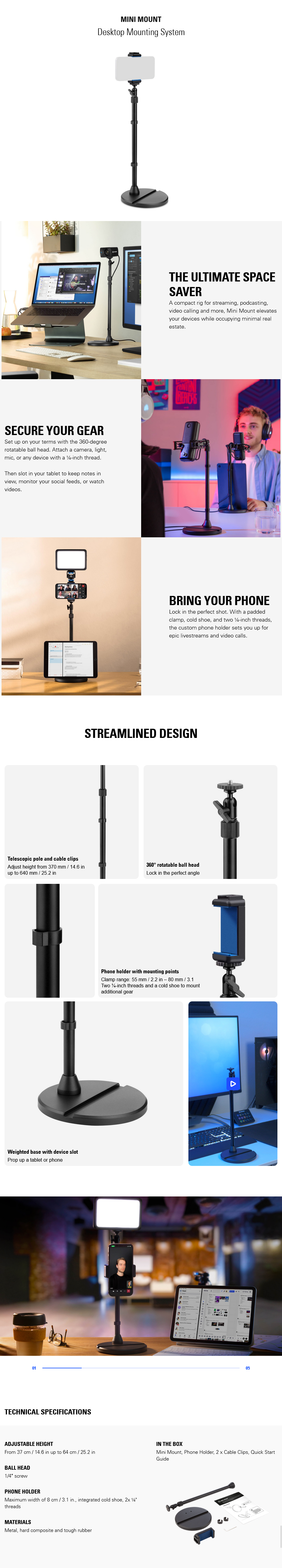 Elgato Mini Mount - 10AAP9901 | Mwave