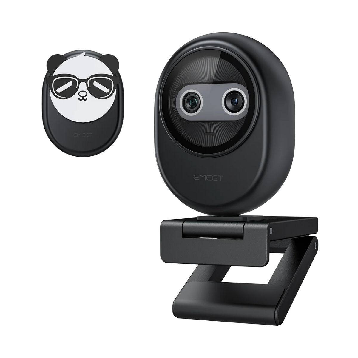 EMEET Piko+ Dual-Camera AI-Powered 4K Webcam - Black - PIKOPLUS-BLK | Mwave