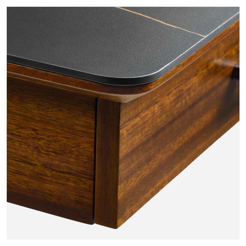 Eureka Ergonomic Ark Pro TX60L-B L Shaped Executive Slate Standing Desk ...