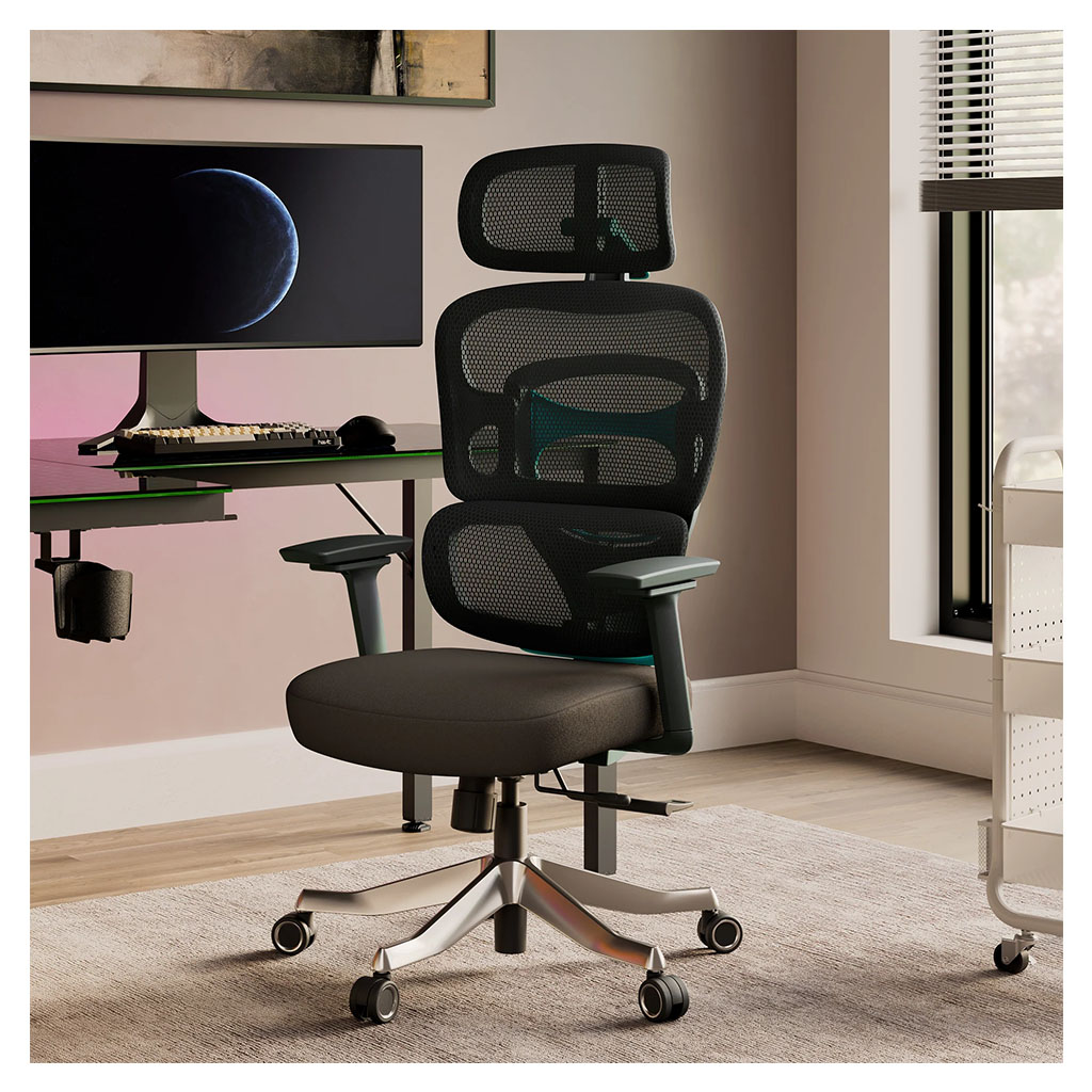 Eureka Ergonomic Axion GC12 Ergonomic Mesh Gaming Chair - Blue - ERK ...