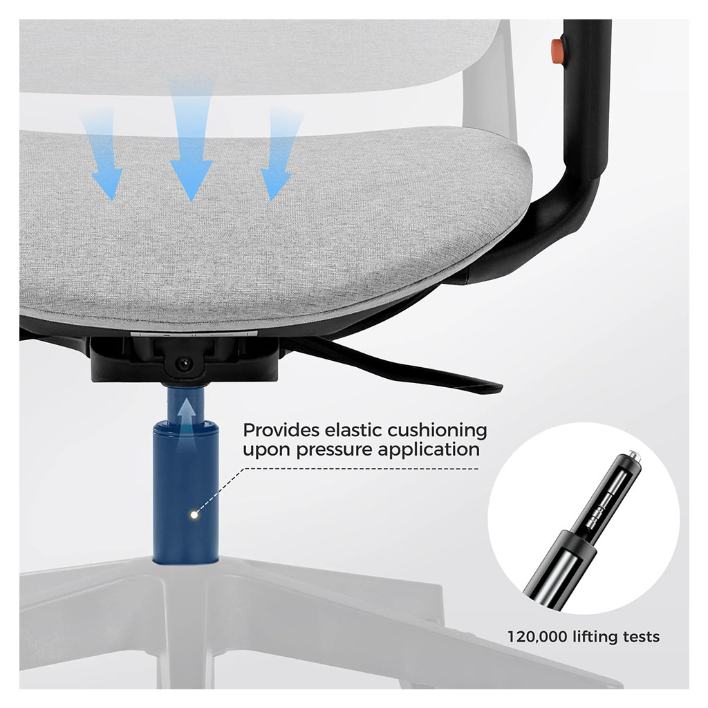 Eureka Ergonomics Skylar OC24 Modern Mesh Office Chair - Grey - ERK ...